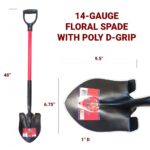 14-Gauge Floral Spade (Long Hande / D-Grip) - Bully Tools, Inc.