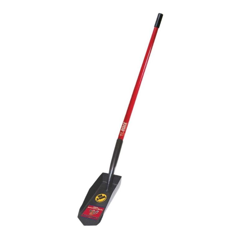 4" Box Trenching Shovel with Long Fiberglass Handle - Bully Tools, Inc.