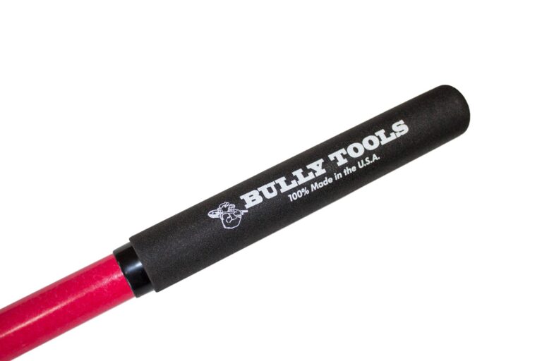 18" Stone Rake with Long Fiberglass Handle - Bully Tools, Inc.