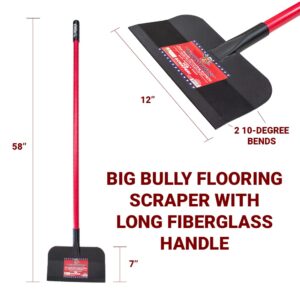 Big Bully Flooring Scraper with Long Fiberglass Handle - Bully Tools, Inc.